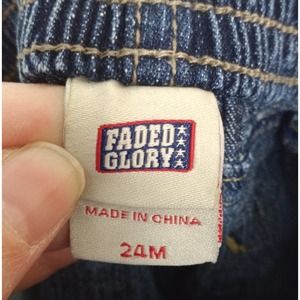 Faded Glory | Bottoms | Y2k Faded Glory Stretch Denim Butterfly Flare ...